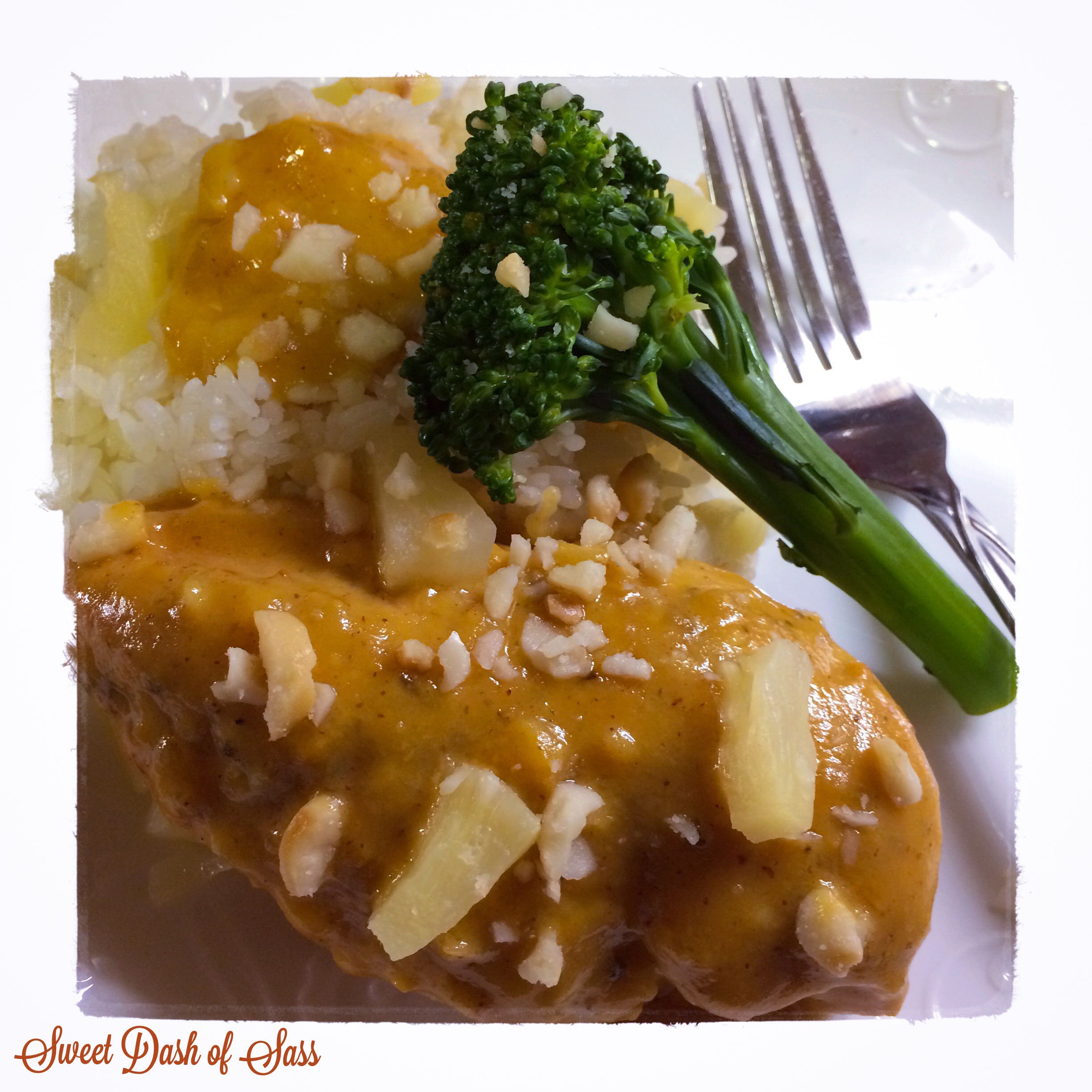 Hawaiian Honey Mustard Chicken
